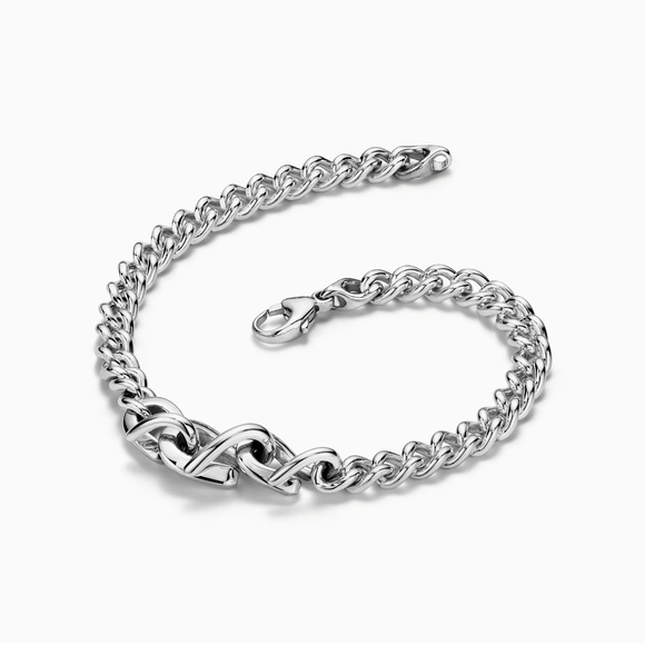 Tiffany & Co. | Jewelry | Tiffany Forge Link Bracelet In High Polished ...